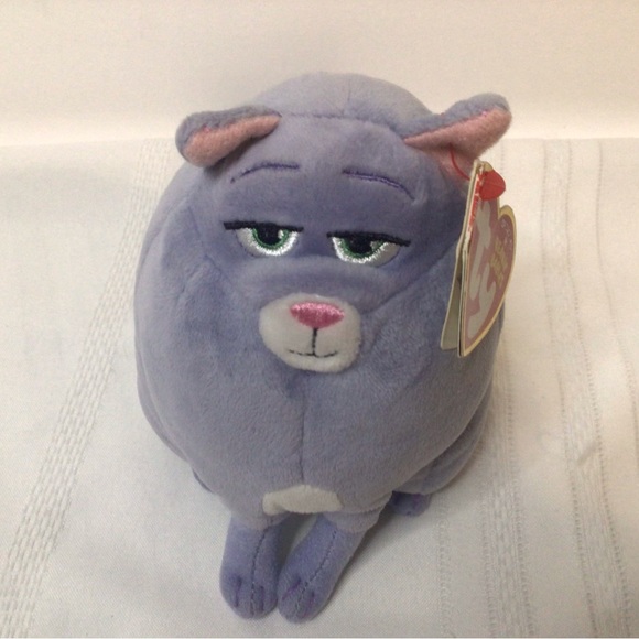 Toys | Ty Beanie Babies Secret Life Of Pets Movie Chloe The Purple Cat ...
